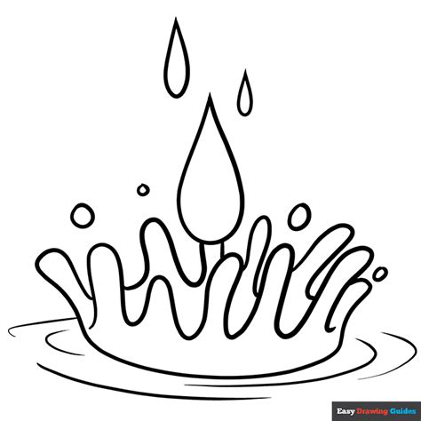 Coloring Page The Water Cycle Climate Change Vital Off