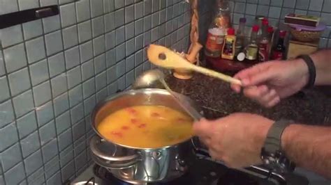 Como fazer caldo de batata barôa linguiça YouTube