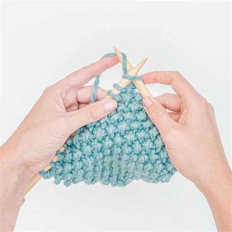 Seed Stitch For Knitting 2 Easy Methods