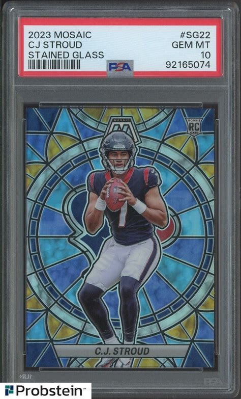 Cj Stroud Mosaic Sg Stained Glass Ssp Price Guide Sports