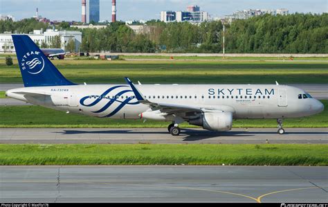 RA 73749 Aeroflot Russian Airlines Airbus A320 214 WL Photo By