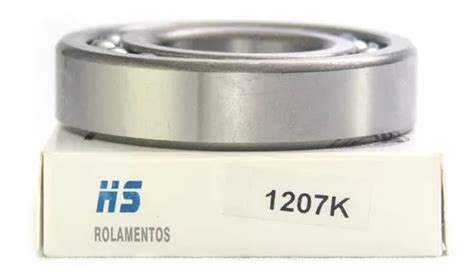 1 Peças Rolamento Autocompensador De Esferas 1207k 35x72x17 MercadoLivre