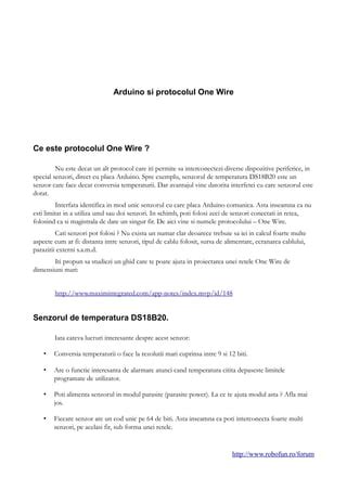 Arduino Protocolul Wire Pdf
