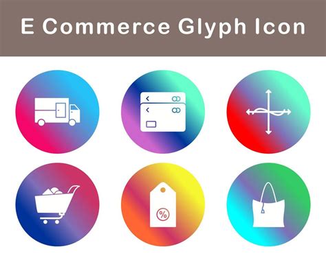 E Commerce Vector Icon Set 20996763 Vector Art At Vecteezy