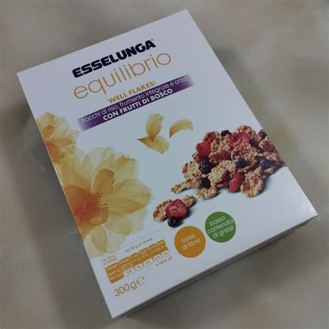 Esselunga Equilibrio Well Flakes Fiocchi Di Riso Frumento Integrale