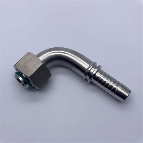 20491SS ISO 12151 2 DIN3865 90 Metric Female 24 Cone O Ring Pipe Hose