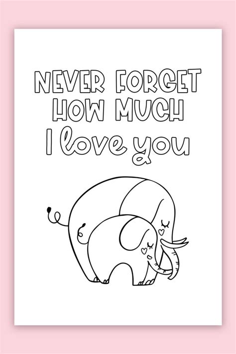 Free Printable Mothers Day Cards To Color Example 2 Mom Envy