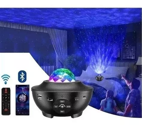 Proyector De Galaxia Estrellas Led Y Sonido Bluetooth Color De La