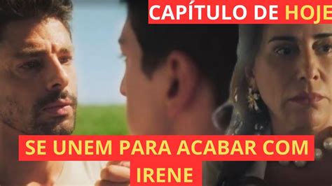 CAIO E DANIEL FAZEM PACTO CONTRA IRENE E ANTÔNIO TERRA E PAIXÃO