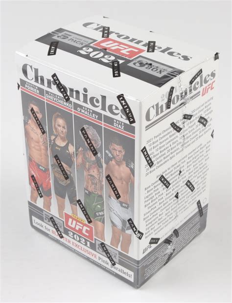 2021 Panini Chronicles UFC Blaster Box With 8 Packs Pristine Auction