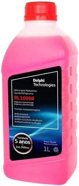 Aditivo Para Radiador Concentrado Orgânico Rosa Delphi RL10008 Amazon