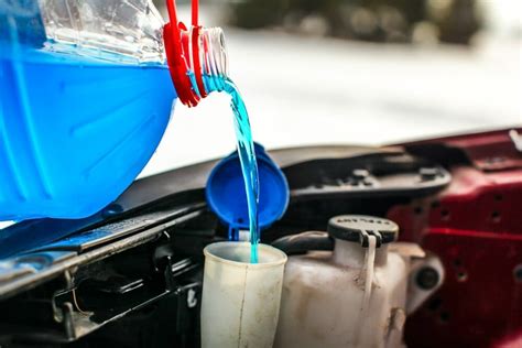 Blue Liquid Leaking From Car