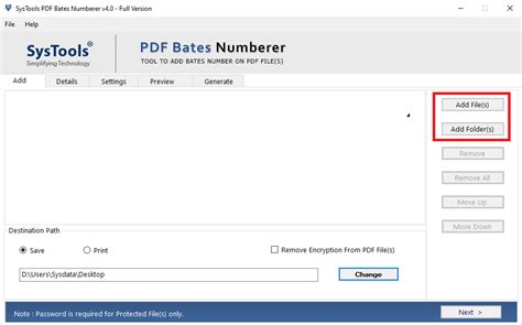 pdf page numbering software add bates number to pdf files