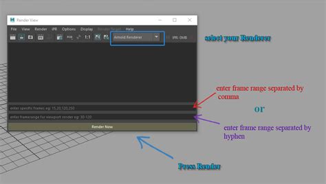 Viewport Sequence Renderer Autodesk Maya Tool Maya Autodesk