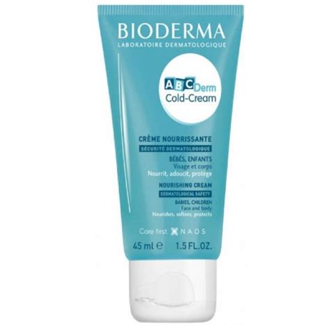 BIODERMA ABCDerm Cold Cream Crème Nourrissante 45ml Visage et Corps