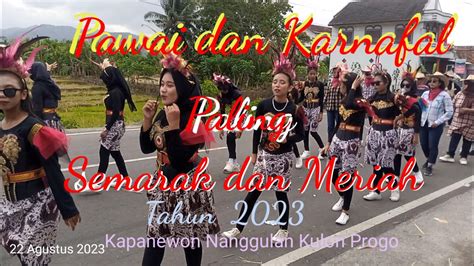 729 Pawai Dan Karnafal HUT RI Ke 78 Nanggulan Kulon Progo 22 Agustus
