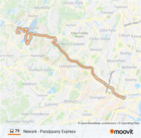 Ruta Horarios Paradas Y Mapas X Newark Actualizado