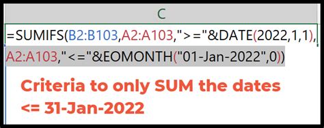 Sum Values Based On The Month Sumif Excel Formula