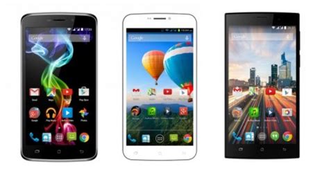 仏Archosファブレットカテゴリの新型スマートフォンArchos 52 PlatinumArchos 59 Xenon