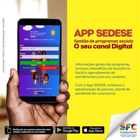 PREFEITURA LANÇA APLICATIVO SOCIAL Portal da Prefeitura Municipal de