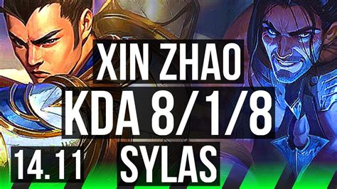 Xin Zhao Vs Sylas Jgl Dominating Rank Xin Na