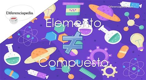 Diferencia Entre Elemento Y Compuesto Diferenciapedia La Web De