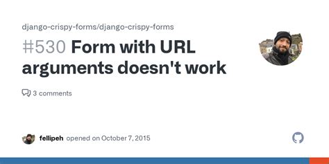 Form With Arguments Doesn T Work Issue 530 Django Crispy Forms