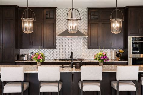 Backsplash Ideas For Dark Kitchen Cabinets Things In The Kitchen