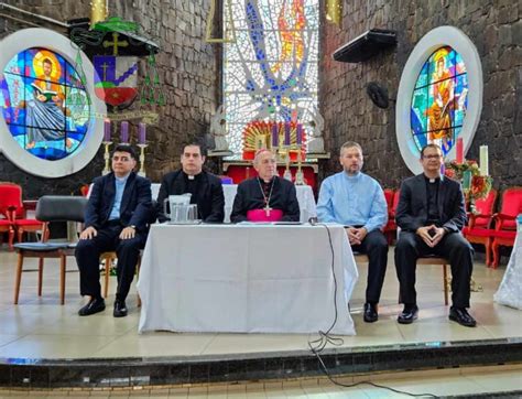 Acto de anuncio del nuevo obispo de la Diócesis de Ciudad del Este