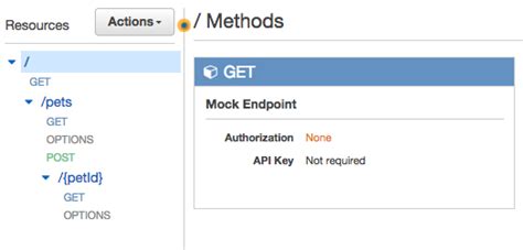 tutorial criar uma api rest importando um exemplo amazon api gateway