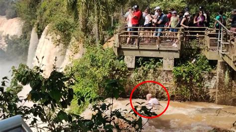 Nadie reclamó por la victima que cayo a las cataratas Revista Enterate