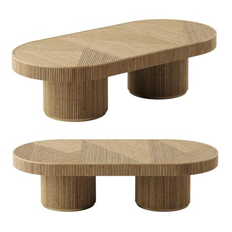 Paloma Coffee Table By Sarah Ellison 3D Model For Corona