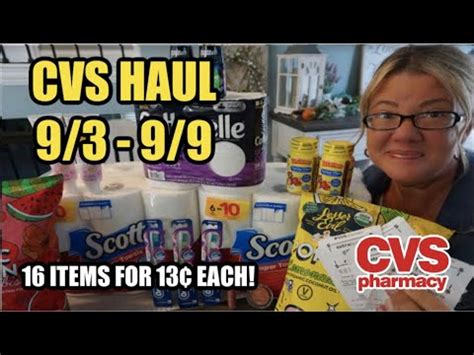 CVS HAUL 16 ITEMS FOR ONLY 13 EACH YouTube