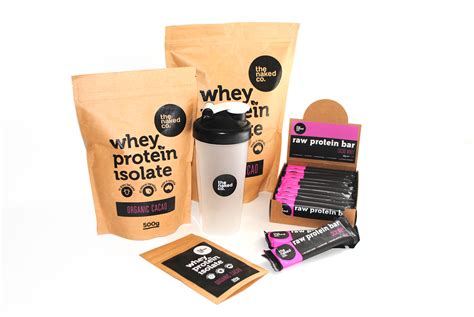 The Naked Co Raw Protein Bar Packaging On Behance