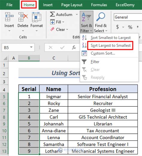 How To Flip Data Vertically In Excel 4 Quick Methods