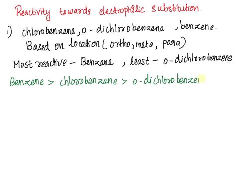SOLVED Rank The Compounds In Each Group According To Their Reactivity