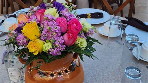 Decoré con flores unas ollas de barro YouTube