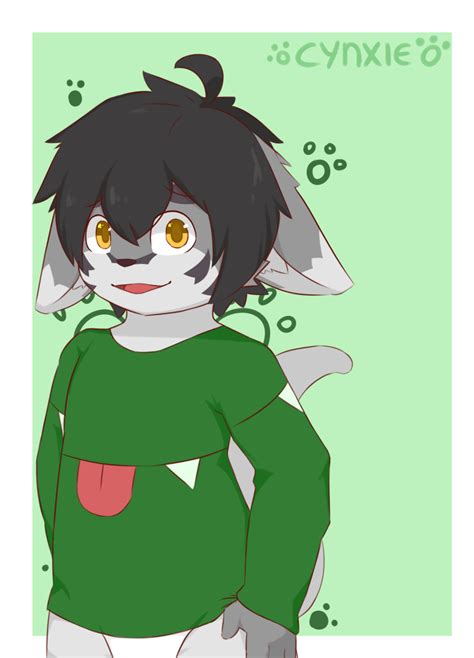 The Big Imageboard Tbib Black Hair Brown Eyes Cabbit Cat Clothing Cynxie Artist Feline Fur