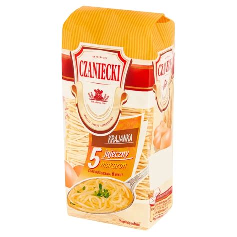 Czaniecki Makaron Jajeczny Krajanka G Zakupy Online Z Dostaw