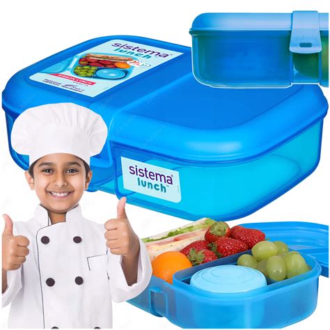 ŚNIADANIÓWKA SISTEMA LUNCHBOX POJEMNIK SOS BOX BENTO 1100ML Z
