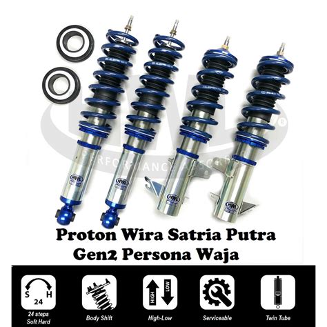 Proton Wira Satria Putra Gen2 Persona Waja HWL MT1bs Series Fully