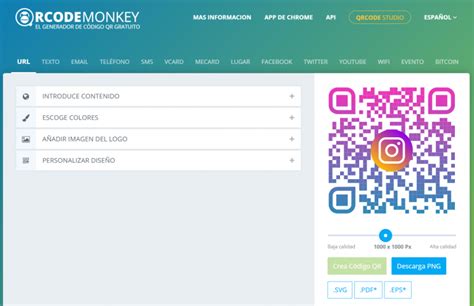 Generador de CÓDIGOS QR para empresas BIDI Apps