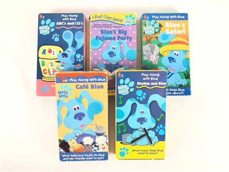 Blues Clues Vhs Tapes