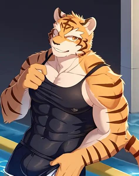 Bara Peludo Peludomaleenfoque Masculinomuscular Male Seaart Ai
