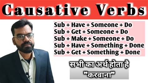 Causative Verbs Use Of Have Get Make Englishfromhome