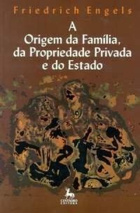 Resumo A origem da família da propriedade privada e do Estado