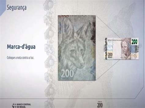 Banco Central Apresenta Nova Nota De R 200 Imprensa MS