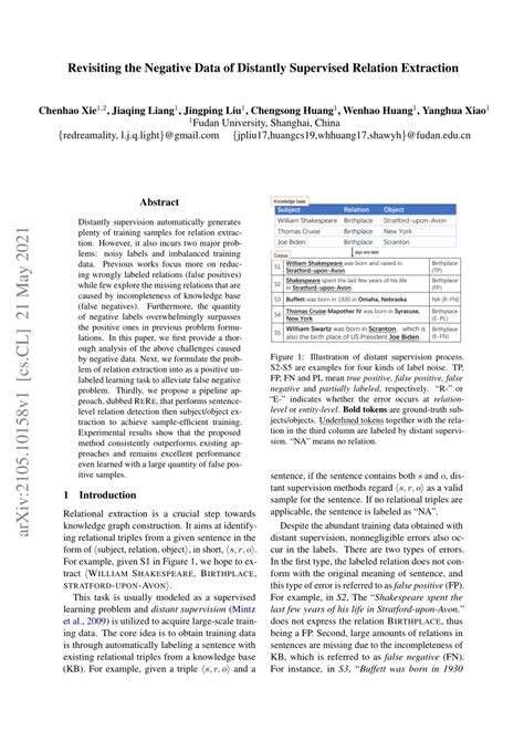 pdf revisiting the negative data of distantly supervised relation extraction
