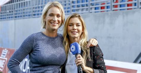 Leuke test mij en Hélène Hendriks eens bij een mannenwedstrijd
