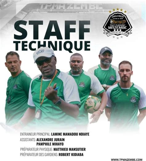 Football Mazembe dévoile une nouvelle composition de son staff